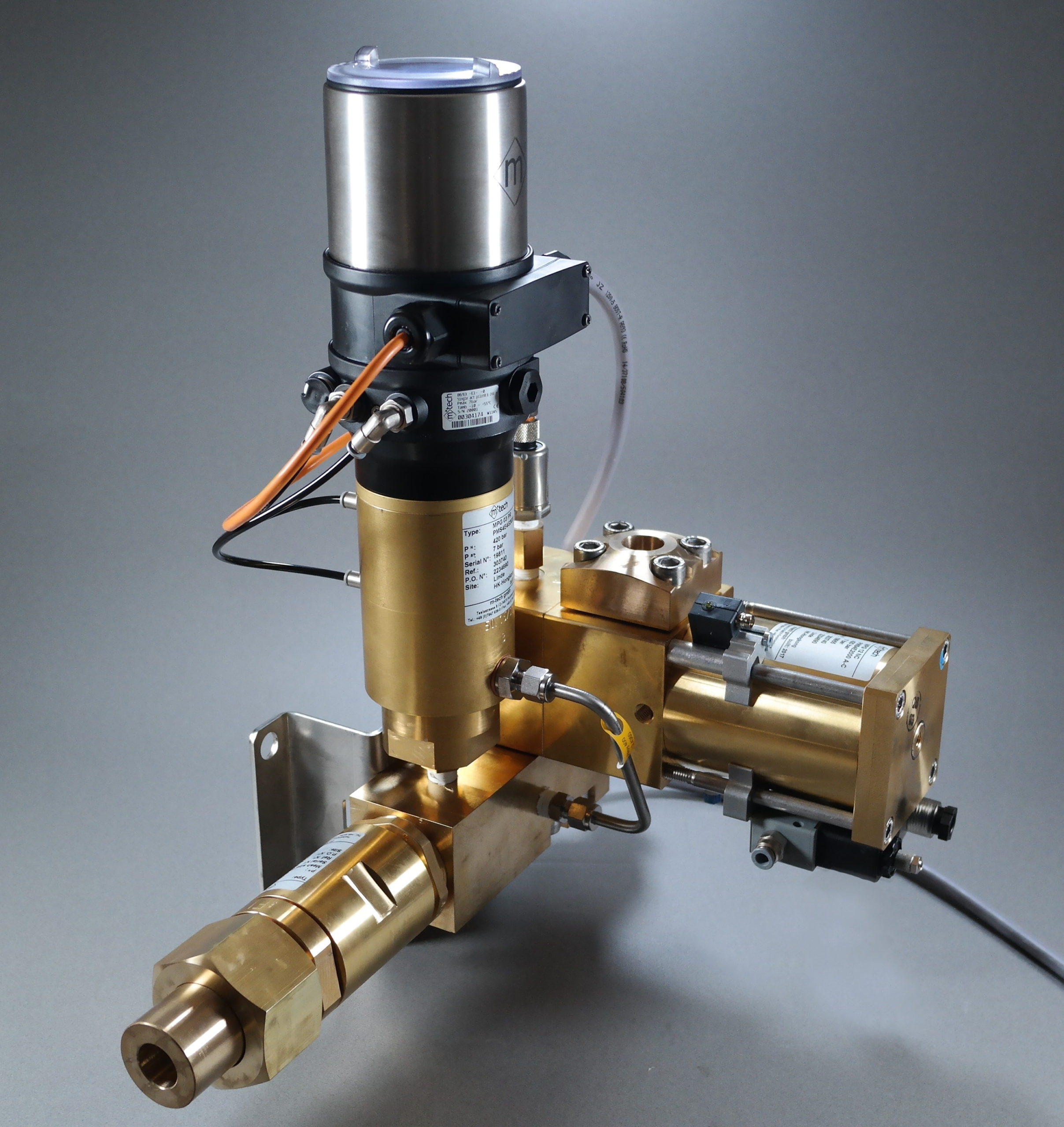 Proportional operated, pressure controller - IGPH