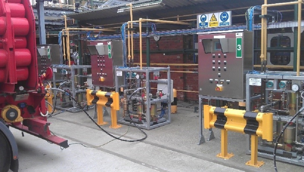 Hydrogen Trailer Pressure letdown systems - IGPH