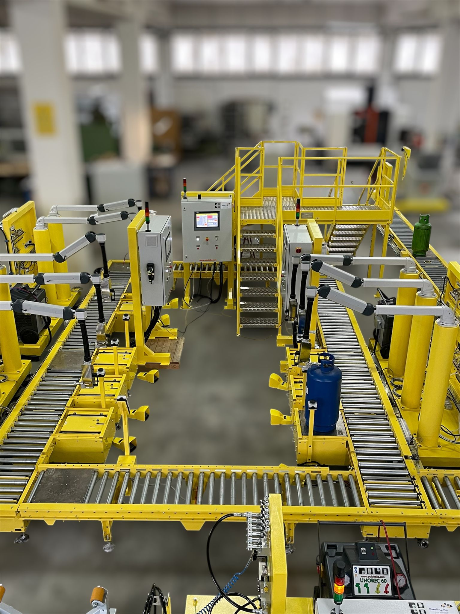 FASTO CONVEYOR LINE REFRIGERANT TRANSFER, FILLING & RECOVERY - IGPH