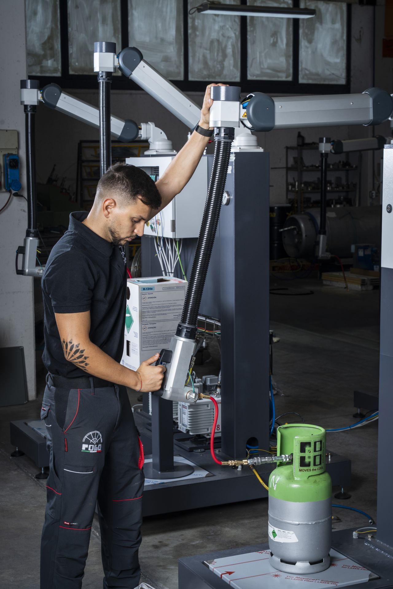 ATEX-Compliant Refrigerant Cylinder Filling Stations - IGPH